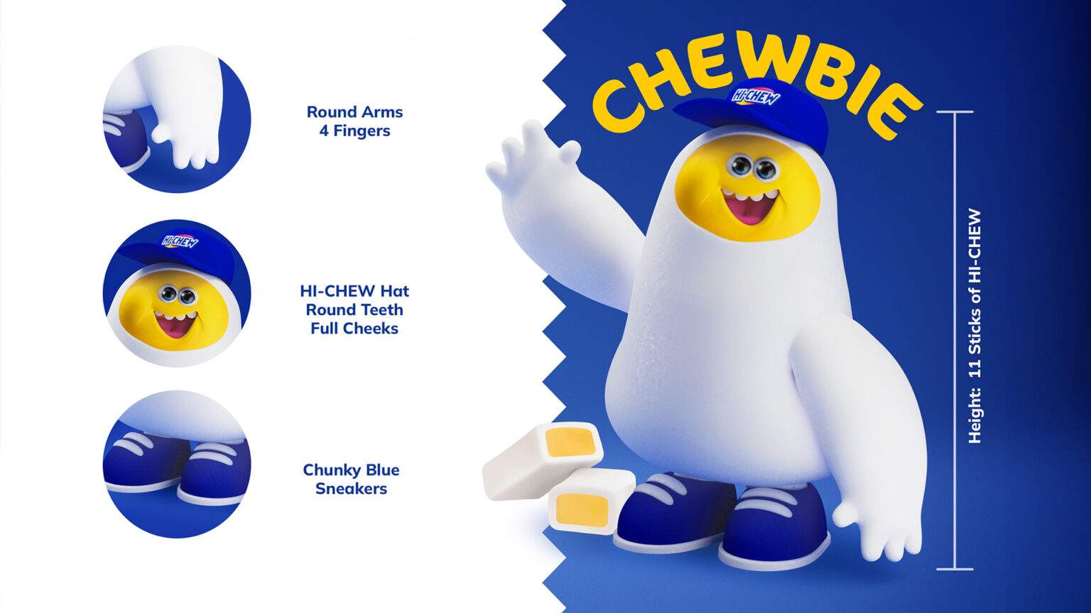 HI-CHEW Mascot Development